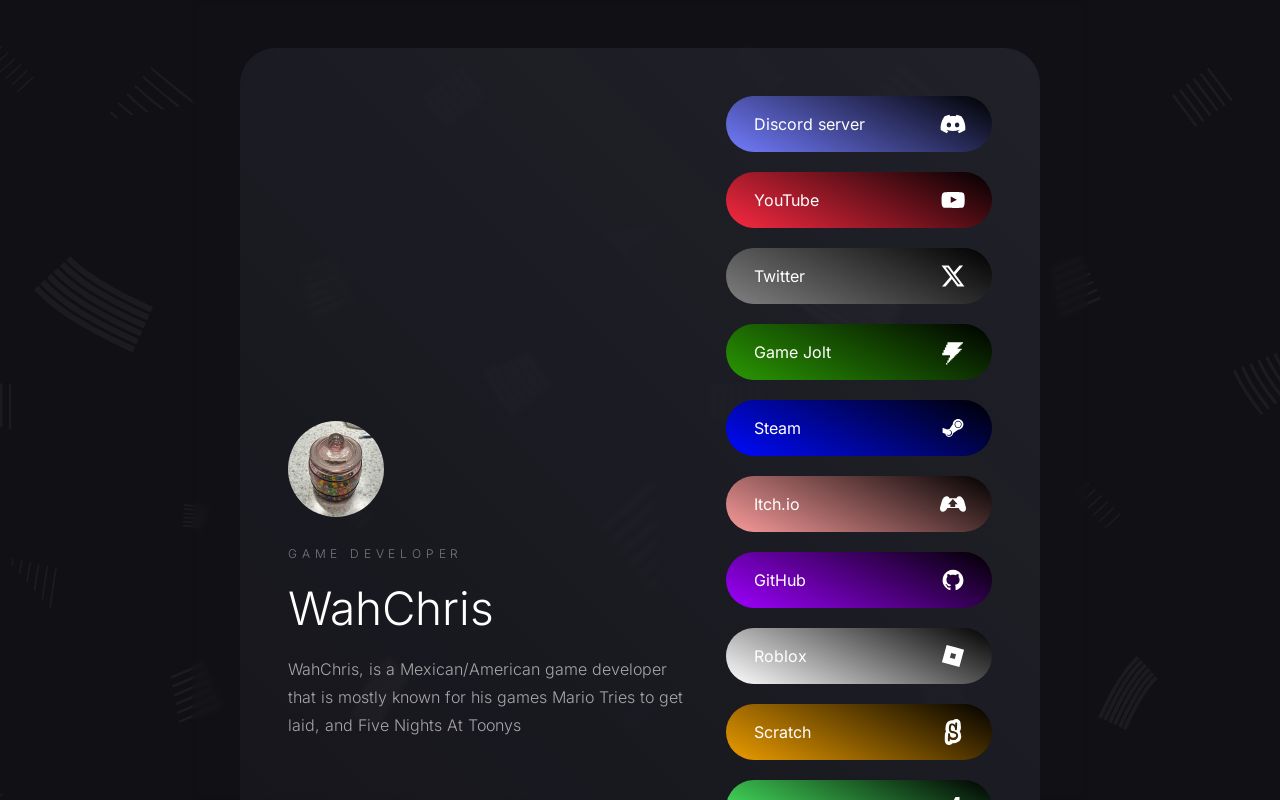 WahChris’s social medias